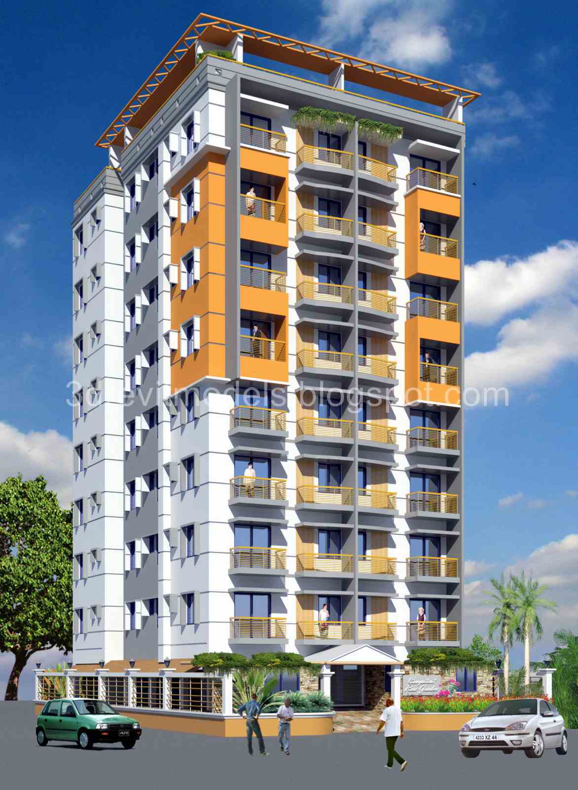 3d Revit Models Autodesk Revit Architecture Rendering Image Sample Work Post 1